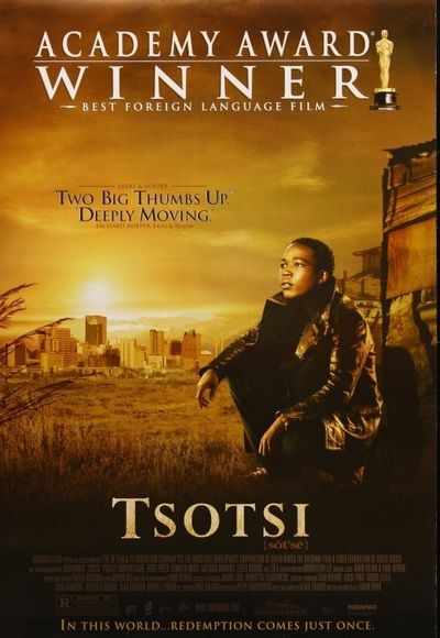 TSOTSI - 2005 - original 27x40 rolled movie poster - AA Best Foreign ...